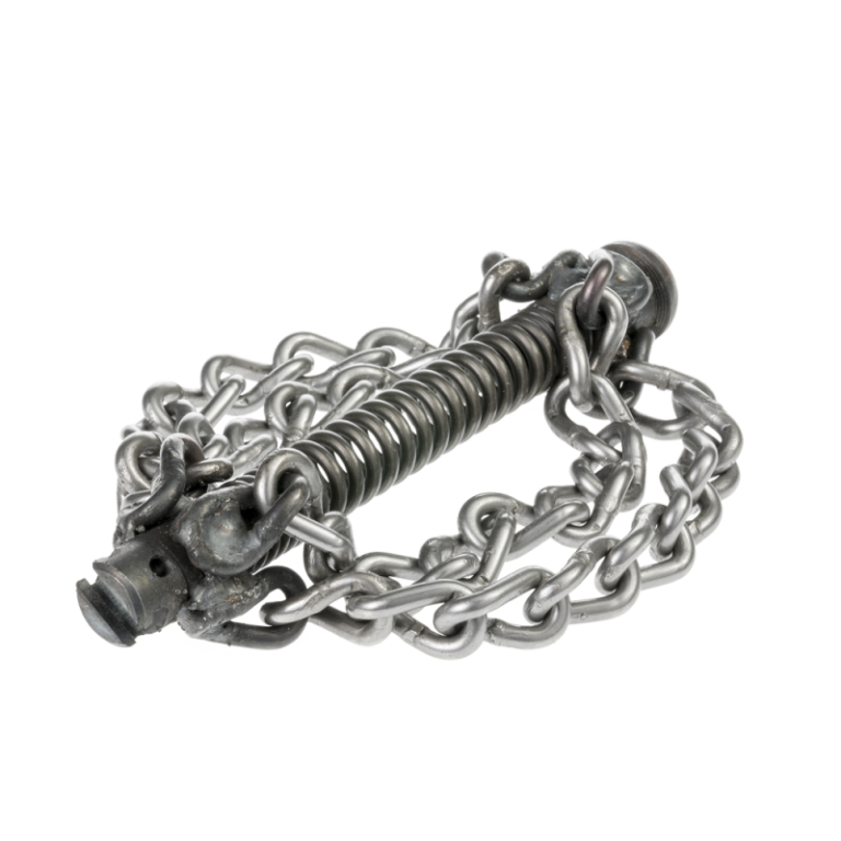 rotating chain head 22 mm 4 x smooth chains with universal coupling ...